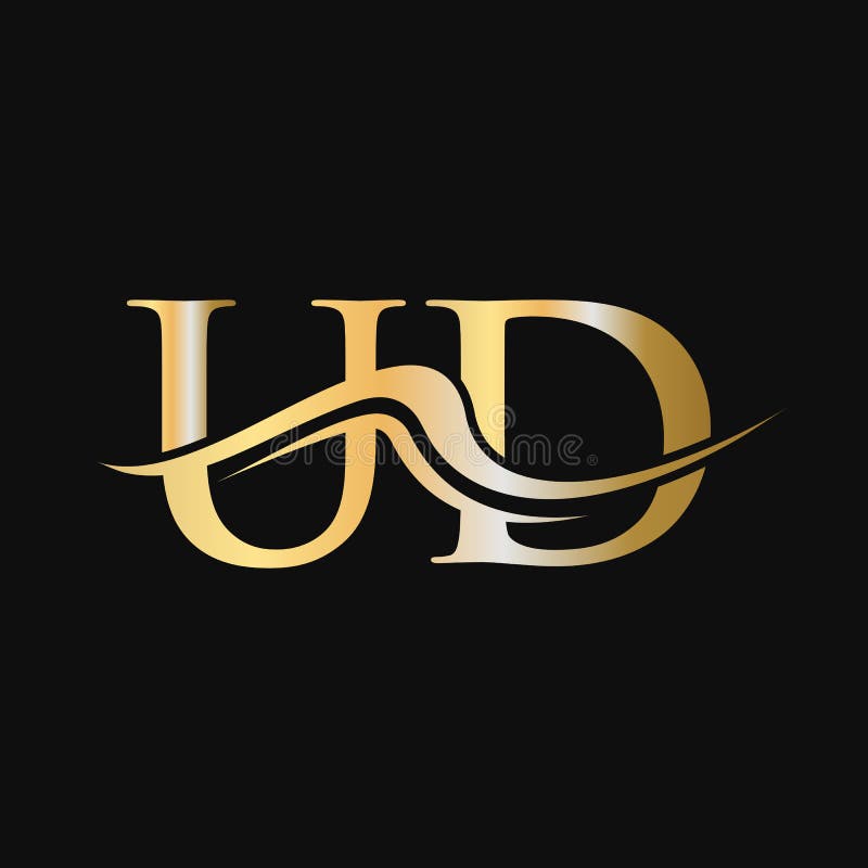 Letter UD Logo Design. Initial UD Logotype Template for Business and ...