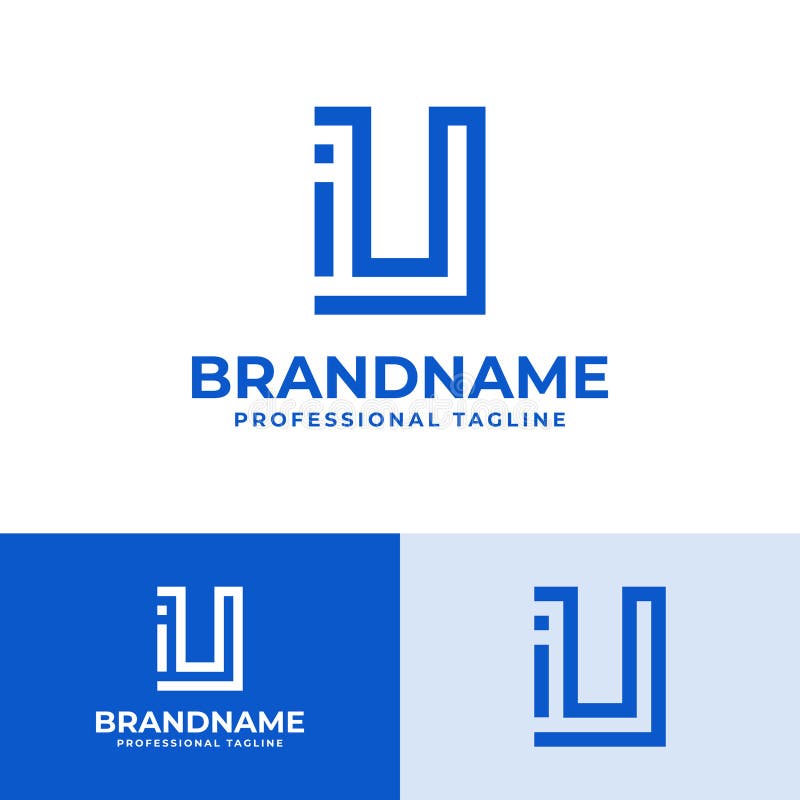 Letter UI Modern Logo, Suitable for Business with UI or IU Initials ...