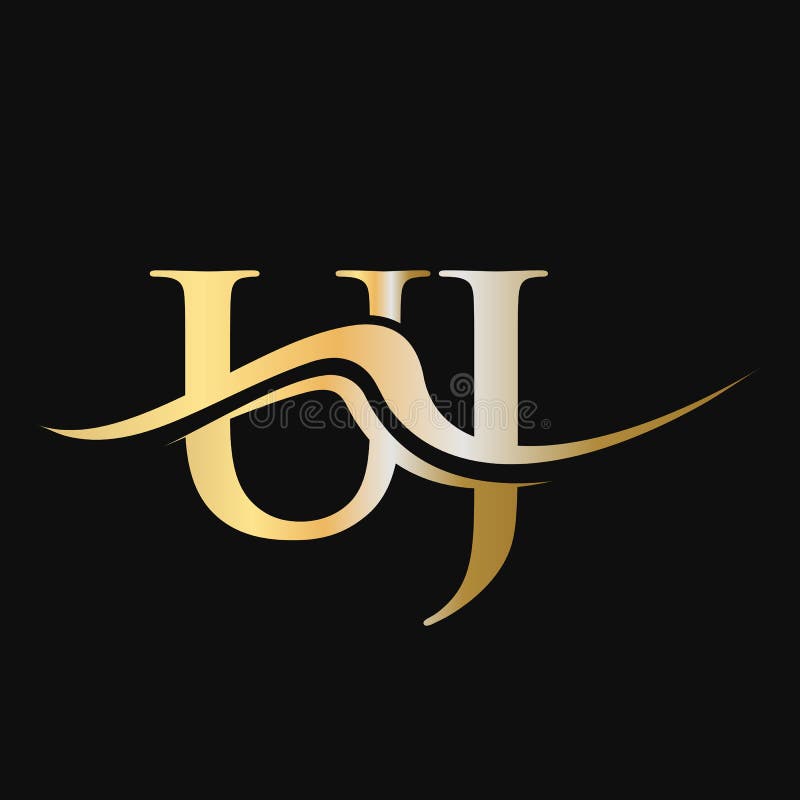 Letter UJ Logo Design. Initial UJ Logotype Template for Business and ...