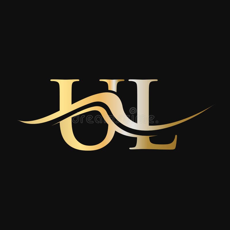 Letter UL Logo Design. Initial UL Logotype Template for Business and ...
