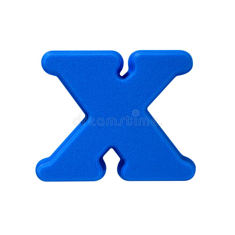 X Letter Plastic Alphabet Stock Photos - Free & Royalty-Free Stock ...