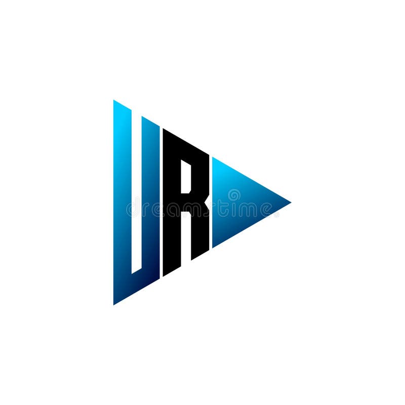 Letter UR Simple Logo Icon Design Vector Stock Vector - Illustration of ...