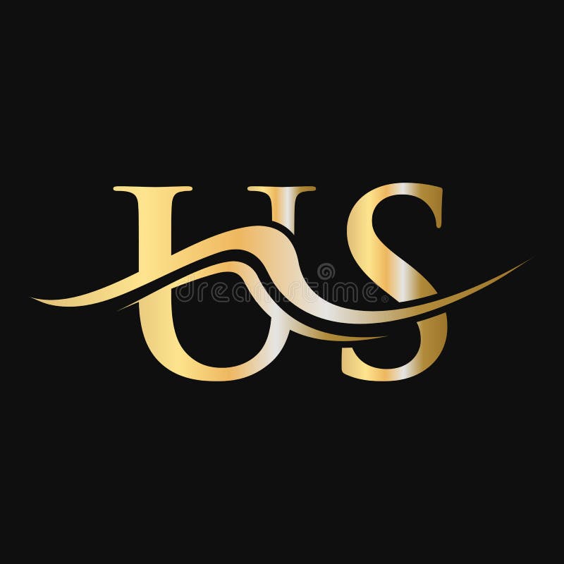 Letter US Logo Design. Initial US Logotype Template for Business and ...