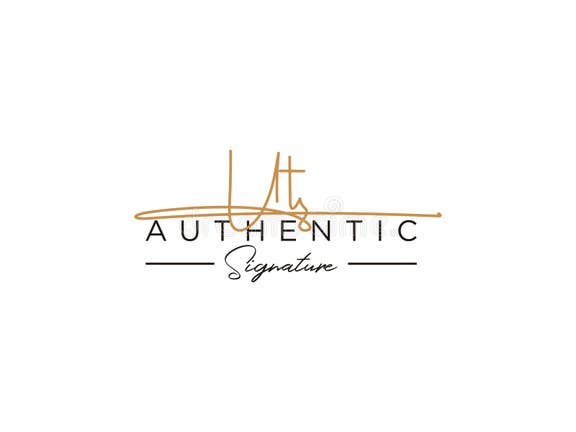 Letter UT Signature Logo Template Vector Stock Vector - Illustration of ...