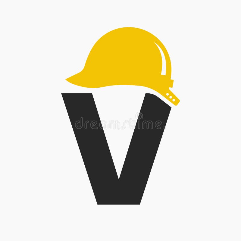 Logo Construction Letter V Stock Illustrations – 1,360 Logo ...