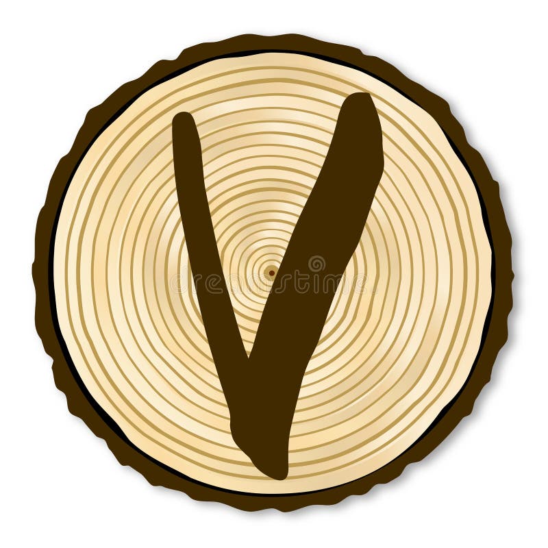 Wood Letter V Stock Illustrations – 364 Wood Letter V Stock ...