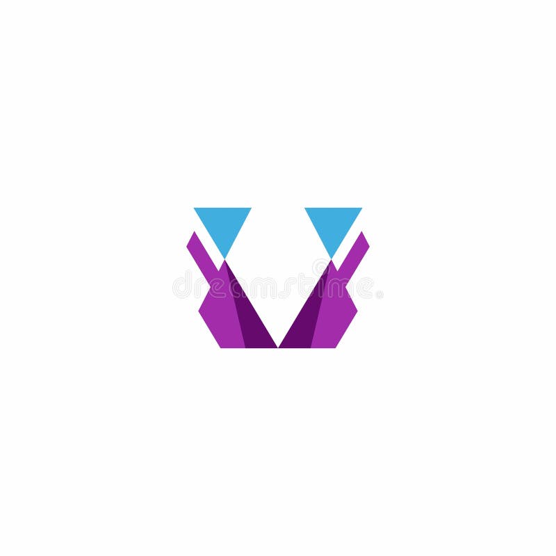 Letter V Logo Design. V Modern Logo Vector Stock Vector - Illustration ...