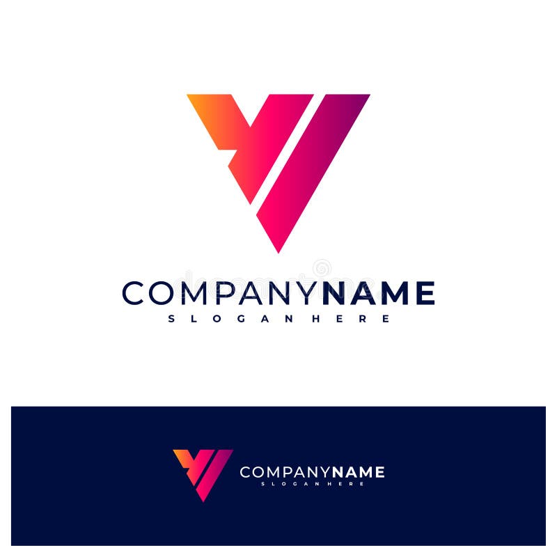 Letter V Logo Design Vector, Creative V Logo Concepts Template ...