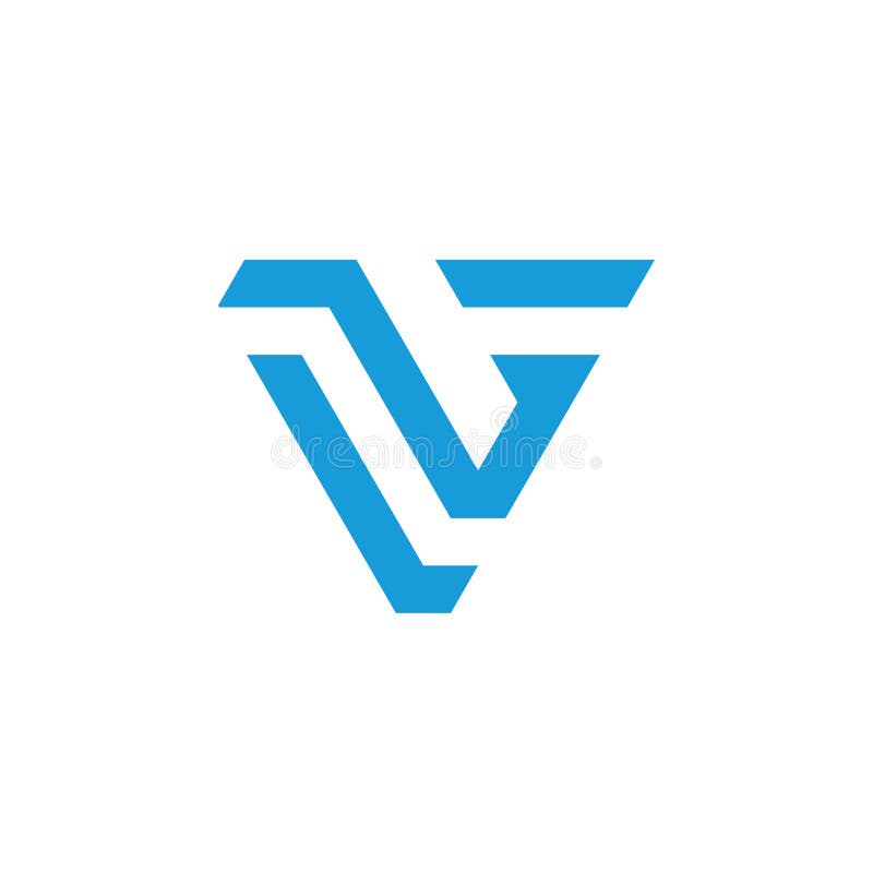 Letter V Logo Icon Design Template Elements Stock Vector - Illustration ...