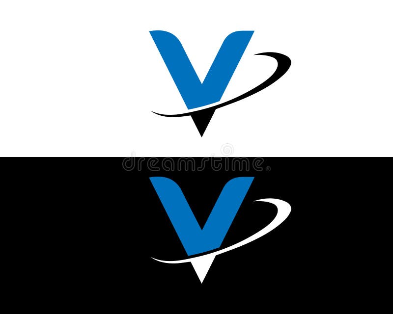 Letter V Logo and Icon Modern Design Stock Vector - Illustration of ...