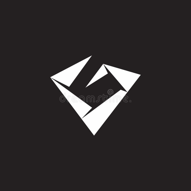 Letter S Fold 3d Paper Logo Vector Stock Vector - Illustration of ...