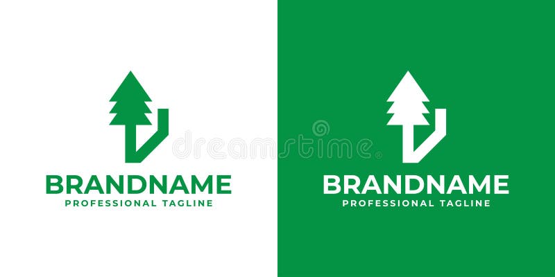 Letter V Tree Logo, Perfect for Environmental Organizations and Eco ...