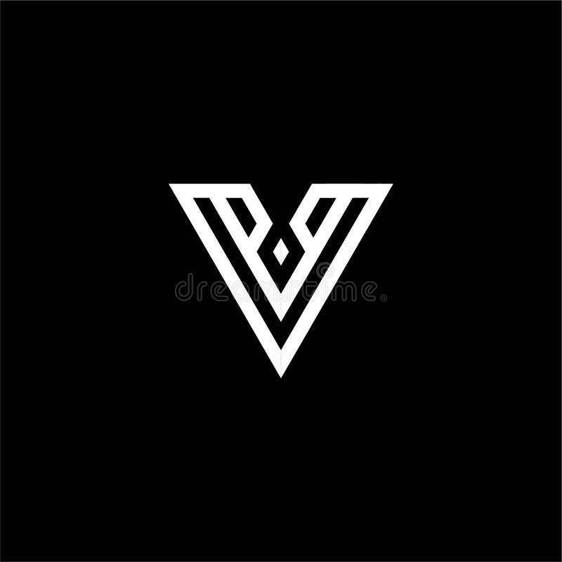 Letter V Venture Logo Design Vector Stock Vector - Illustration of idea ...