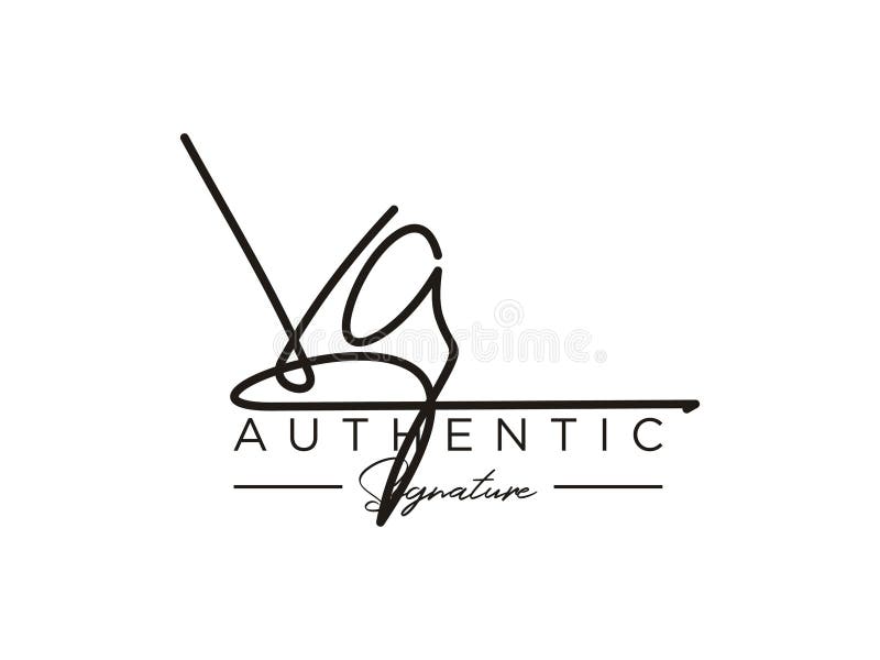 Letter VA Signature Logo Template Vector Stock Vector - Illustration of ...