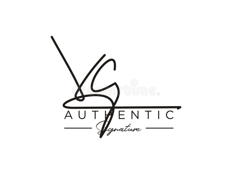 Vc Signature Stock Illustrations – 164 Vc Signature Stock Illustrations ...