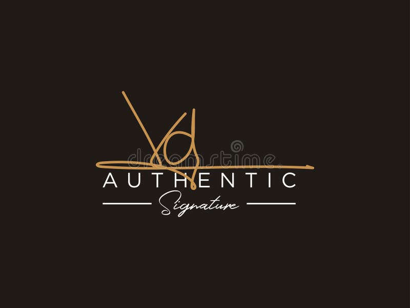 Vd Signature Stock Illustrations – 163 Vd Signature Stock Illustrations ...
