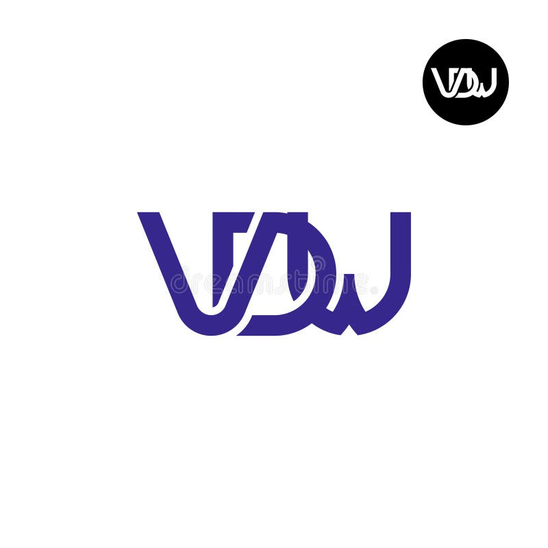 Vdw Monogram Stock Illustrations – 12 Vdw Monogram Stock Illustrations ...