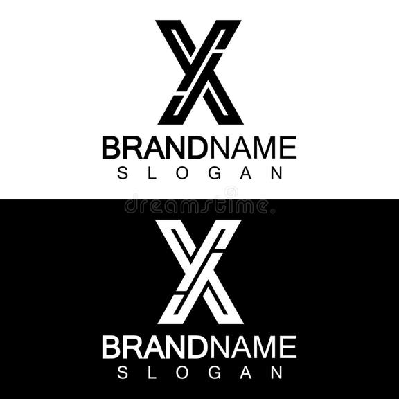 Letter X Vector Logo Template Illustration Design Stock Vector ...