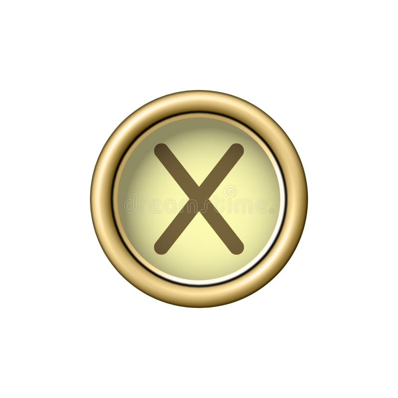 Golden Typewriter Stock Illustrations – 311 Golden Typewriter Stock ...