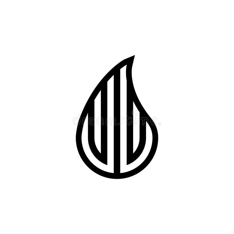 Letter Vivi Name Logo Unique Stock Vector - Illustration of diagram ...