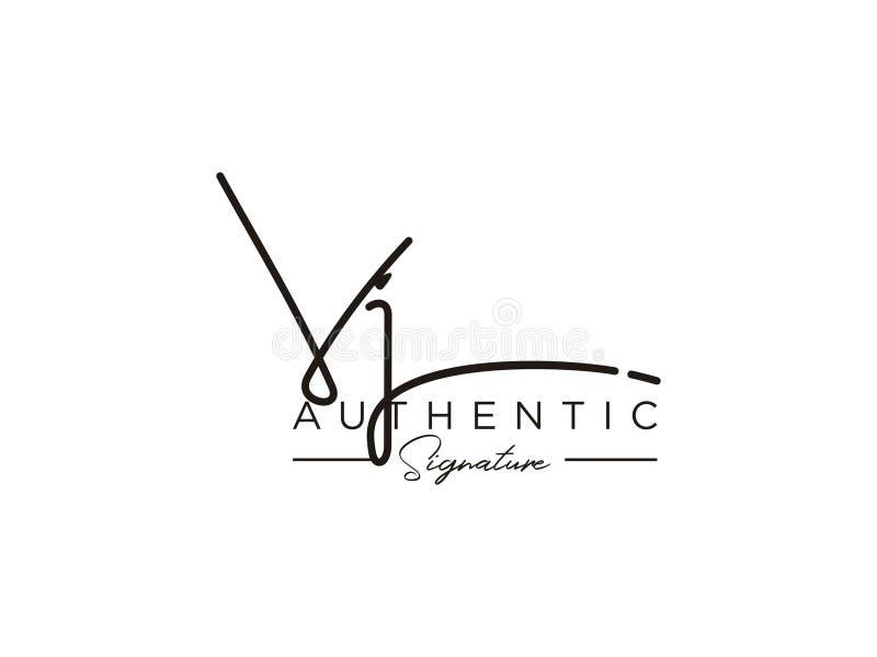 Vj Signature Stock Illustrations – 158 Vj Signature Stock Illustrations ...