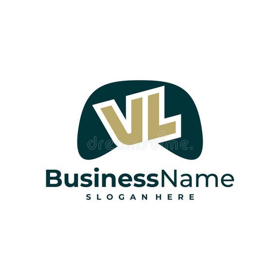 Letter VL Game Logo Design Vector. Luxury VL Logo Design Template ...