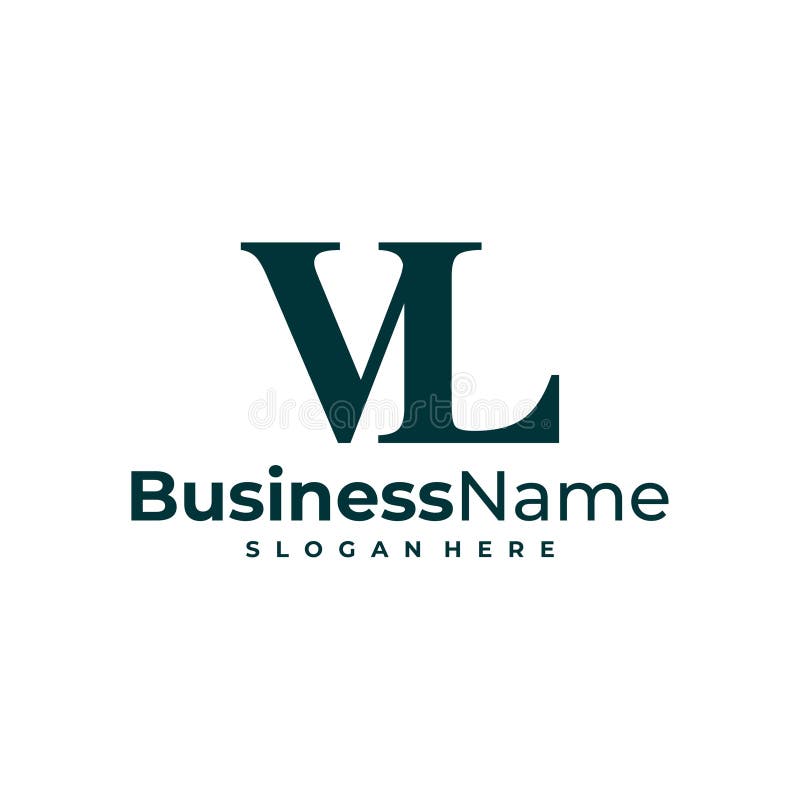 Letter VL Logo Design Vector. Luxury VL Logo Design Template Concept ...