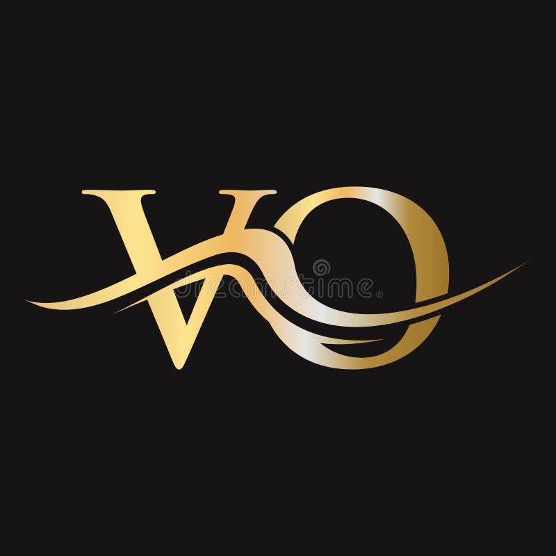 Letter VO Logo Design. Initial VO Logotype Template for Business and ...