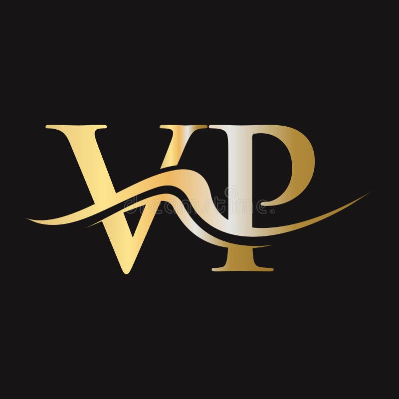 Letter VP Logo Design. Initial VP Logotype Template for Business and ...