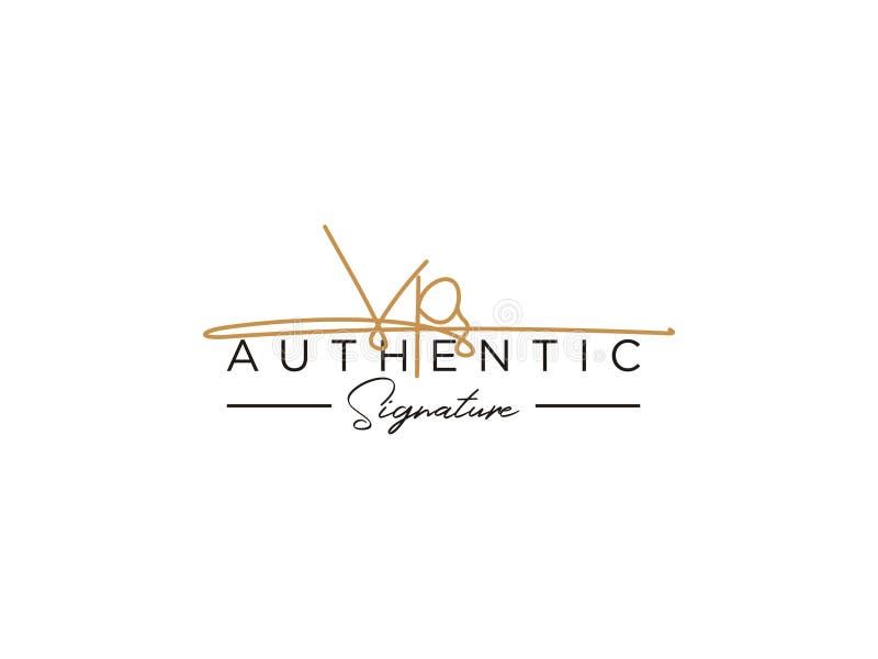 Letter VP Signature Logo Template Vector Stock Vector - Illustration of ...