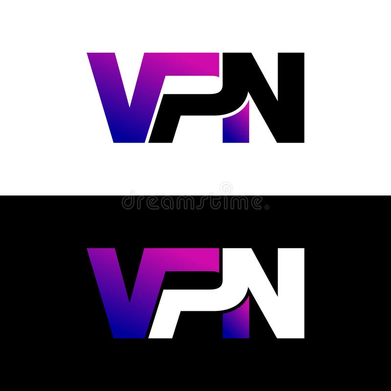 Letter VPN Monogram Logo Icon Design Vector. Stock Vector ...