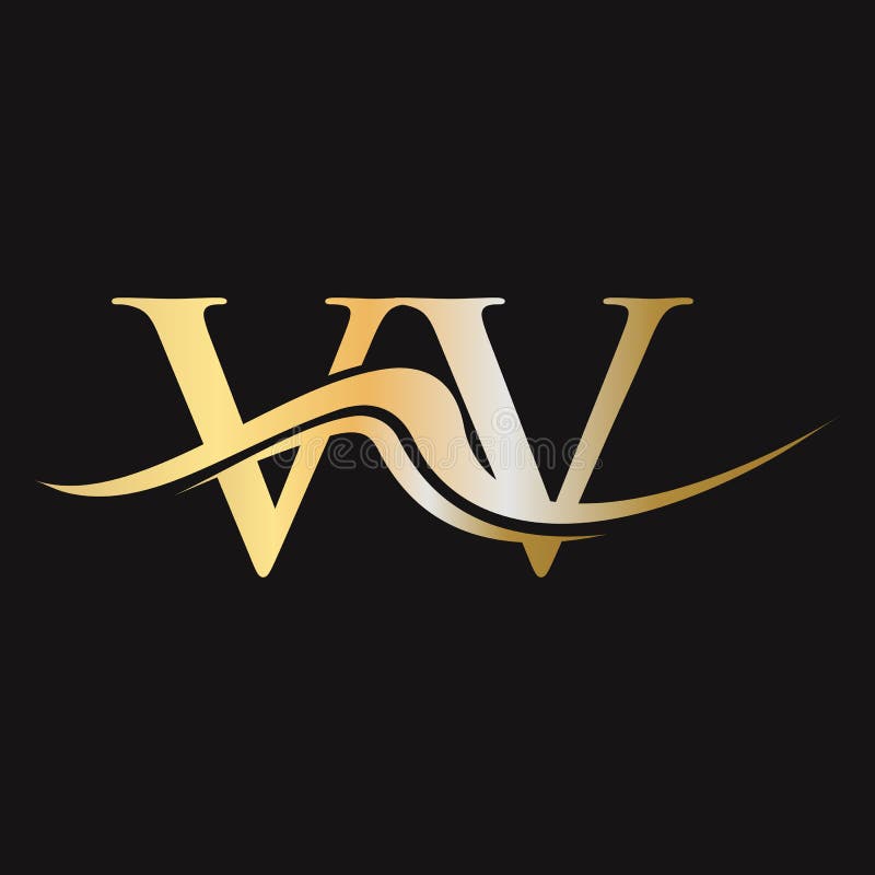 Letter VV Logo Design. Initial VV Logotype Template for Business and ...