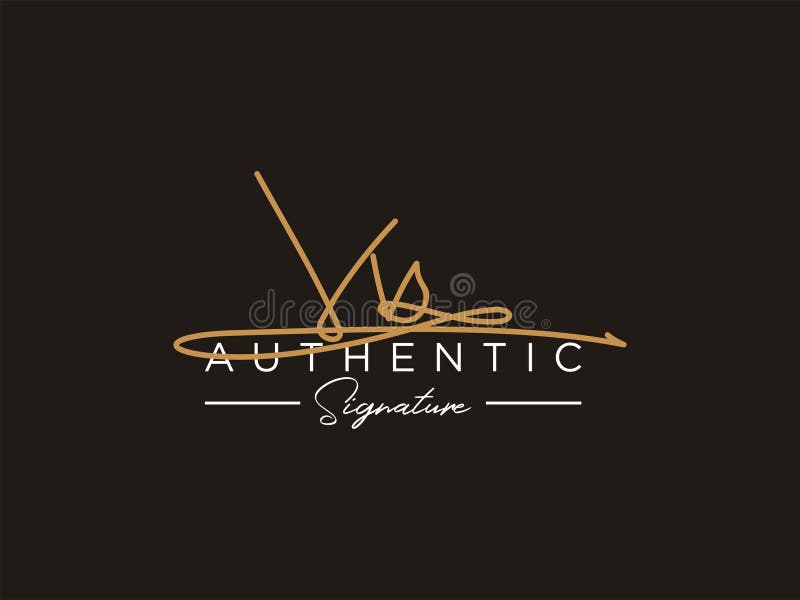 Vv Signature Stock Illustrations – 153 Vv Signature Stock Illustrations ...