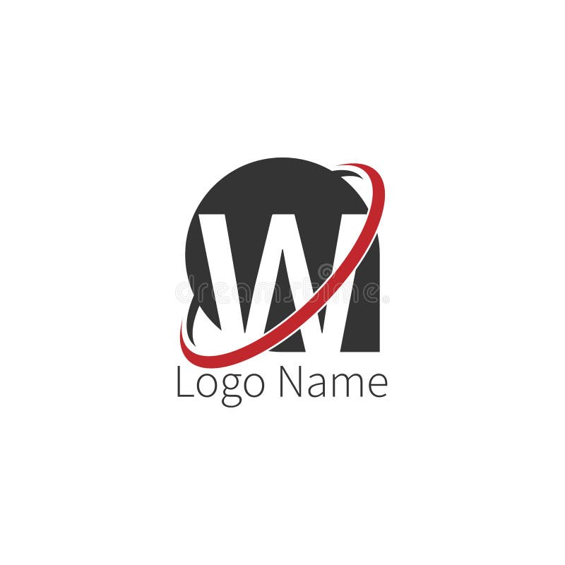 Letter W Circle Logo Stock Illustrations – 3,904 Letter W Circle Logo ...