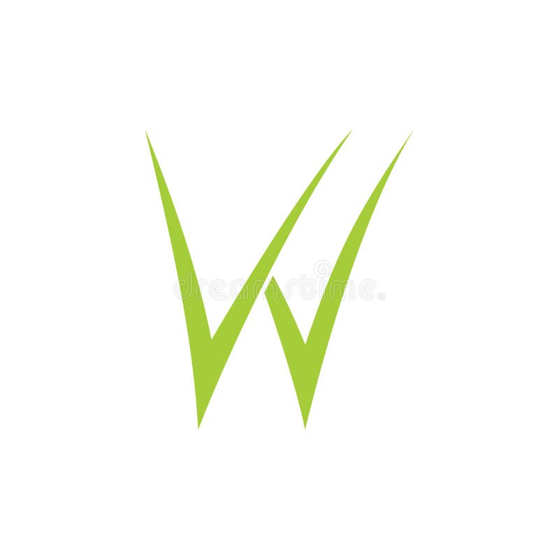 Letter W Grass Stock Illustrations – 193 Letter W Grass Stock ...