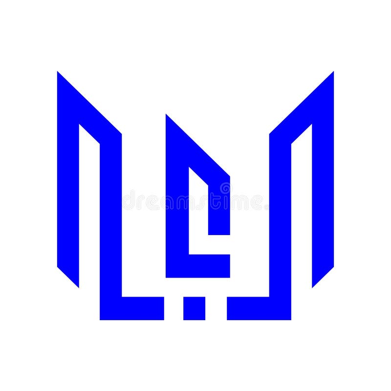 Letter W Logo Construction Simple Stock Vector - Illustration of line ...