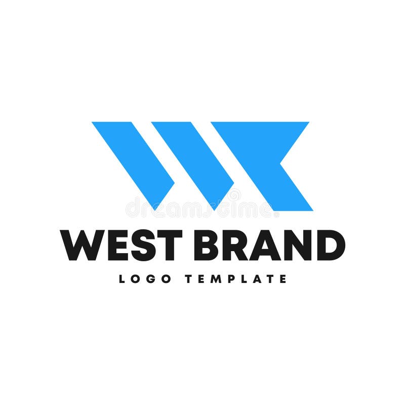 Letter W and R Monogram Logo Template Stock Illustration - Illustration ...