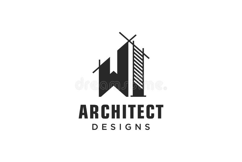 W Architecture Stock Illustrations – 1,401 W Architecture Stock ...