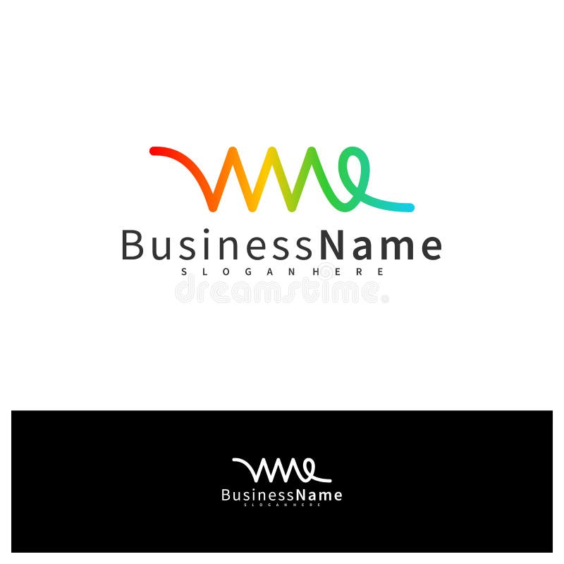Letter WME Logo Design Vector Template, Initial WME Logo Concepts ...