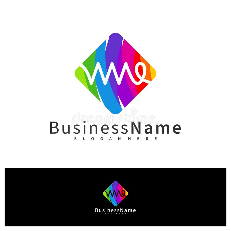 Letter WME Logo Design Vector Template, Initial WME Logo Concepts ...