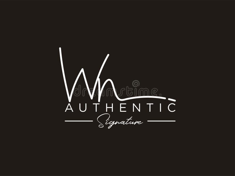 Wn Signature Stock Illustrations – 252 Wn Signature Stock Illustrations ...