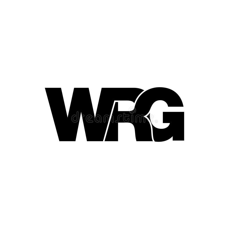 Letter WRG Simple Monogram Logo Icon Design. Stock Vector ...