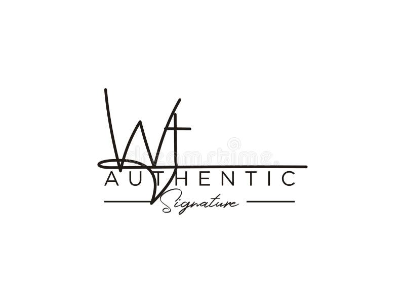 Signature Wt Stock Illustrations – 179 Signature Wt Stock Illustrations ...