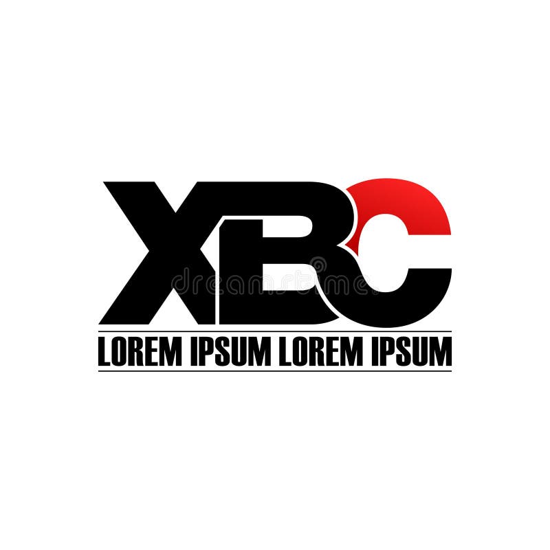 Letter XBC Simple Monogram Logo Icon Design. Stock Vector ...