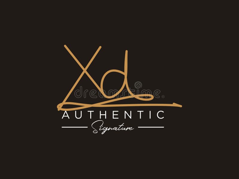 Xd Signature Stock Illustrations – 189 Xd Signature Stock Illustrations ...
