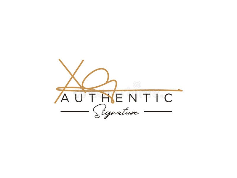 Letter XO Signature Logo Template Vector Stock Vector - Illustration of ...