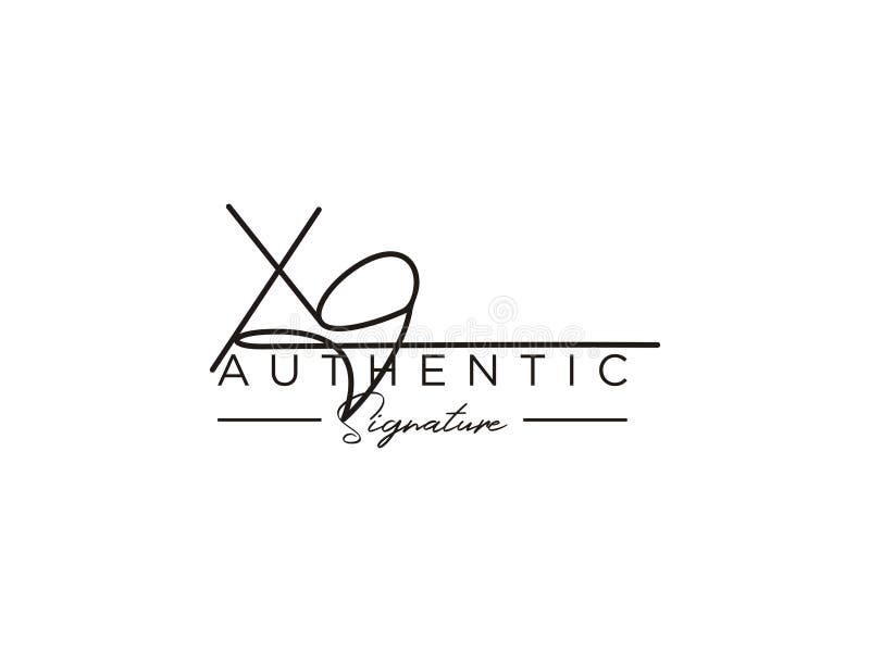 Letter XO Signature Logo Template Vector Stock Vector - Illustration of ...