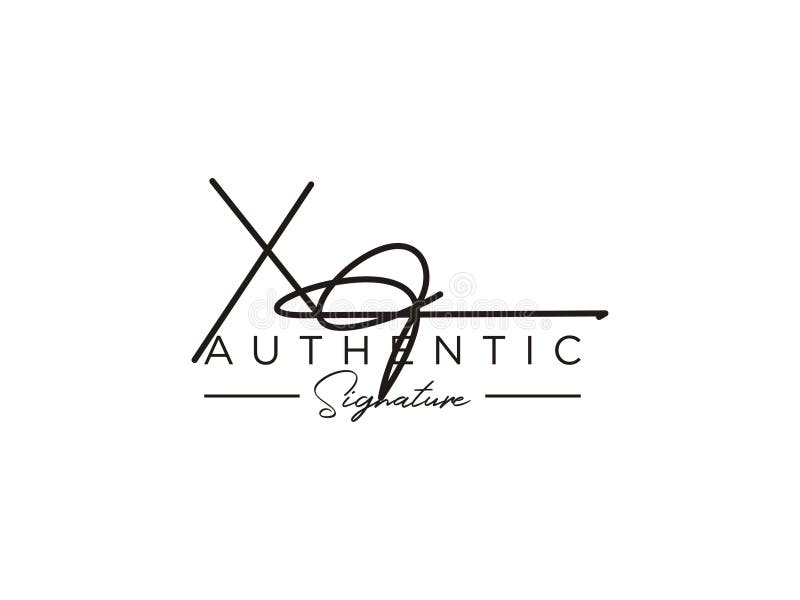 Letter XO Signature Logo Template Vector Stock Vector - Illustration of ...