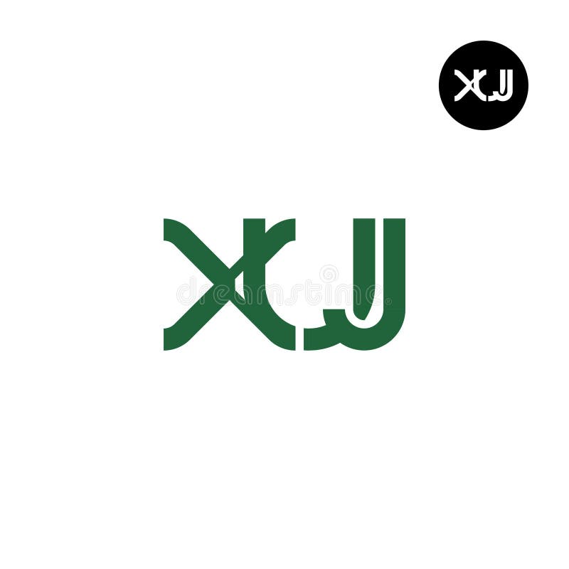 Xuj Monogram Stock Illustrations – 11 Xuj Monogram Stock Illustrations ...