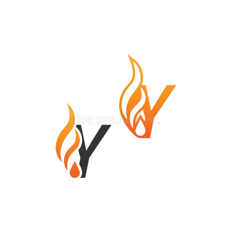 Y Fire Letter Stock Illustrations – 225 Y Fire Letter Stock ...
